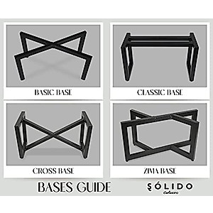 Parota Wood Rectangular Dinning Table Large (110" x 44" x 2.5" - V47)