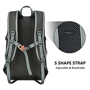 NEEKFOX 30L Hiking Backpack Foldable Lightweight Packable Sports Travel Daypack