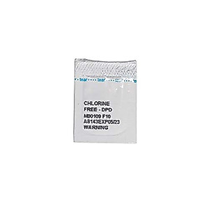 Hach 2105569 DPD Free Chlorine Reagent Powder Pillows, 10 mL, (Pack of 100)