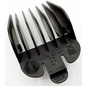 Wahl Professional #8 Guide Comb Attachment - 1" (25.0mm) - 3150-001 – Great for Professional Stylists and Barbers