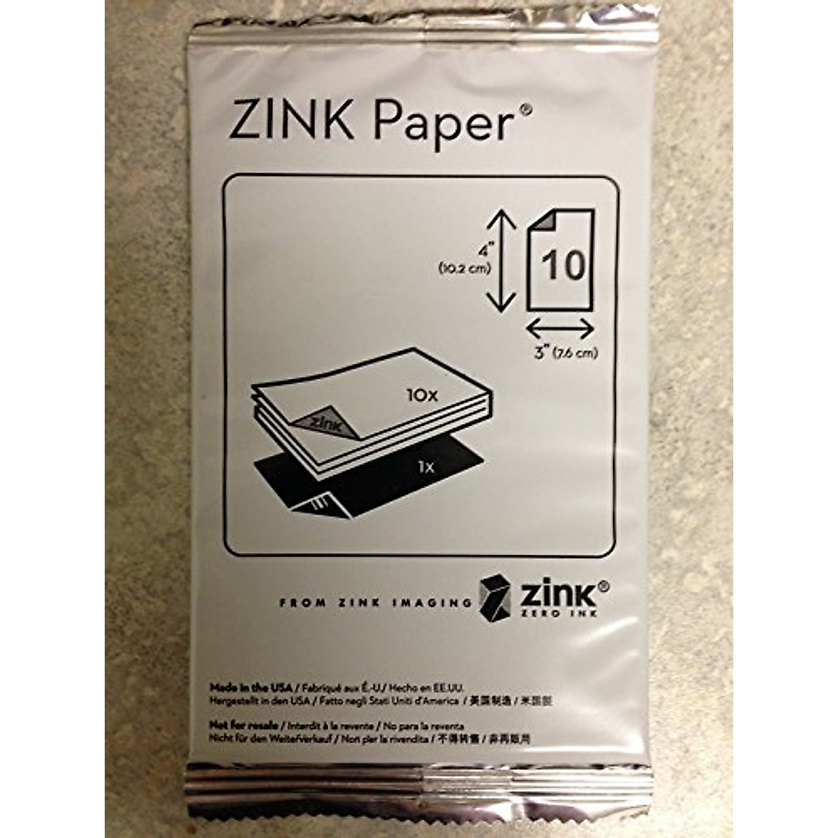 Polaroid Z340 Instant Digital Camera with ZINK Zero Ink Printing Technology with POLZ2X330 M230 Premium 3x4" Zink Paper