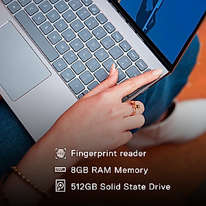 Dell Inspiron 13 5310, 13.3 inch FHD (Full HD) Non-Touch Laptop - Slim and Light - Intel Core i5 Evo, 8GB LPDDR4x RAM, 512GB SSD, Intel Iris Xe Graphics, Windows 10 Home - Silver (Latest Model)