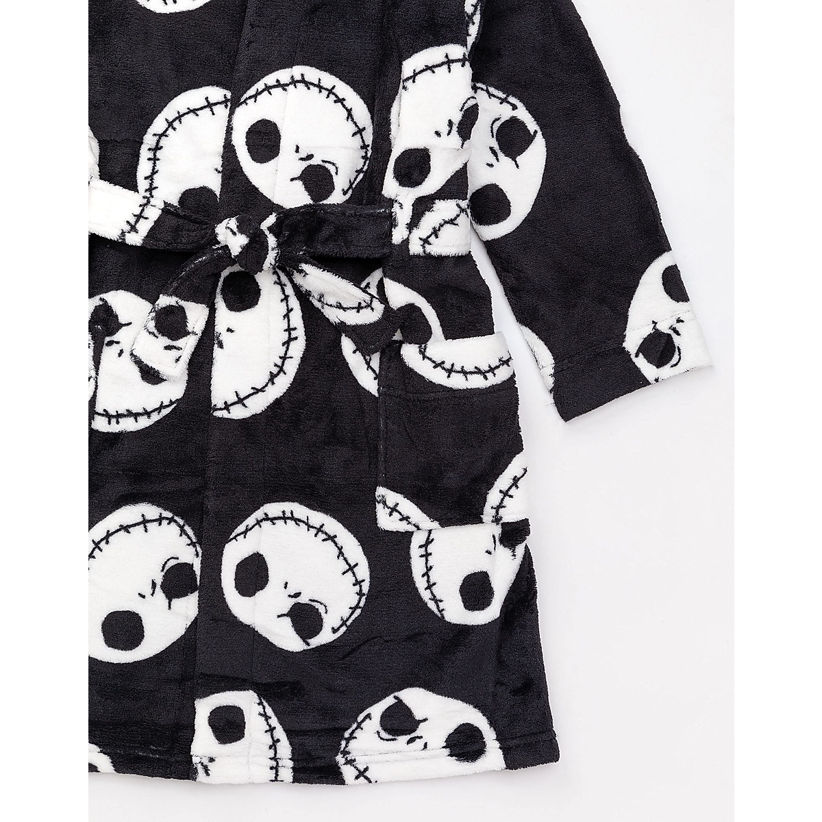 Disney The Nightmare Before Christmas Dressing Gown Kids Black Pjs Bathrobe 11-12 Years