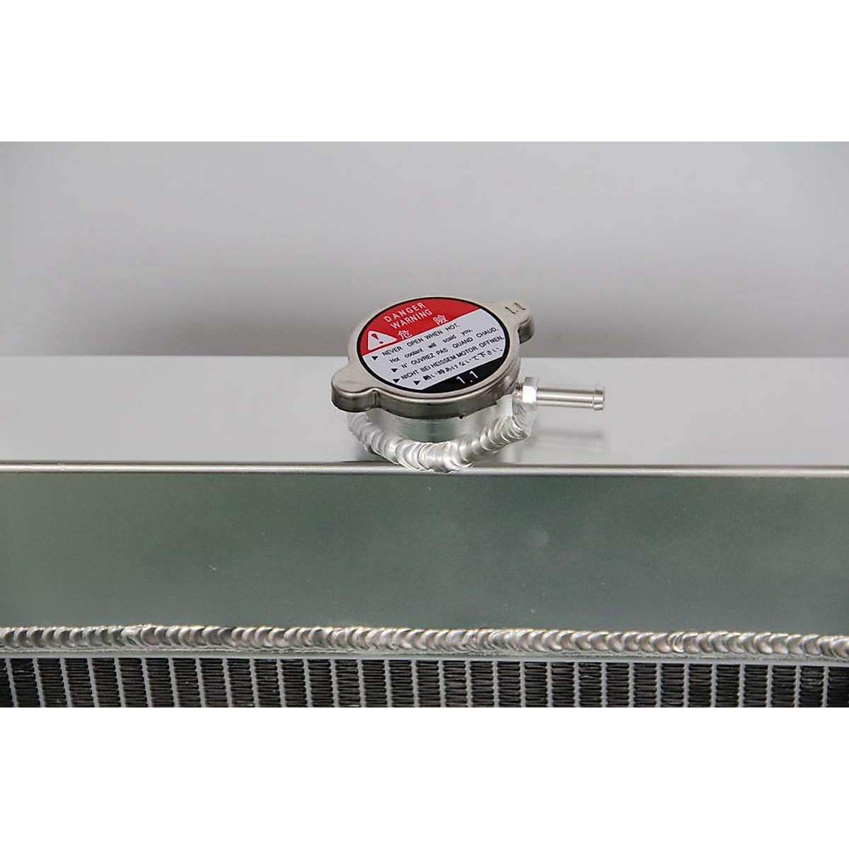 Blitech All Aluminum Radiator Compatible with Truck F100 F150 F350 V8 1968-1979, 19 x 26 inch Core