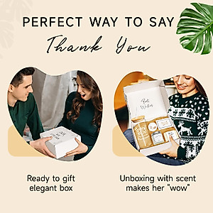 Thank You Gifts for Women, Employee Appreciation Gifts, Appreciation Gifts for Coworkers, Thank You for Being Awesome Glass Cup, Thank You Gift Basket Send Gratitude for Employees Teachers Coworkers