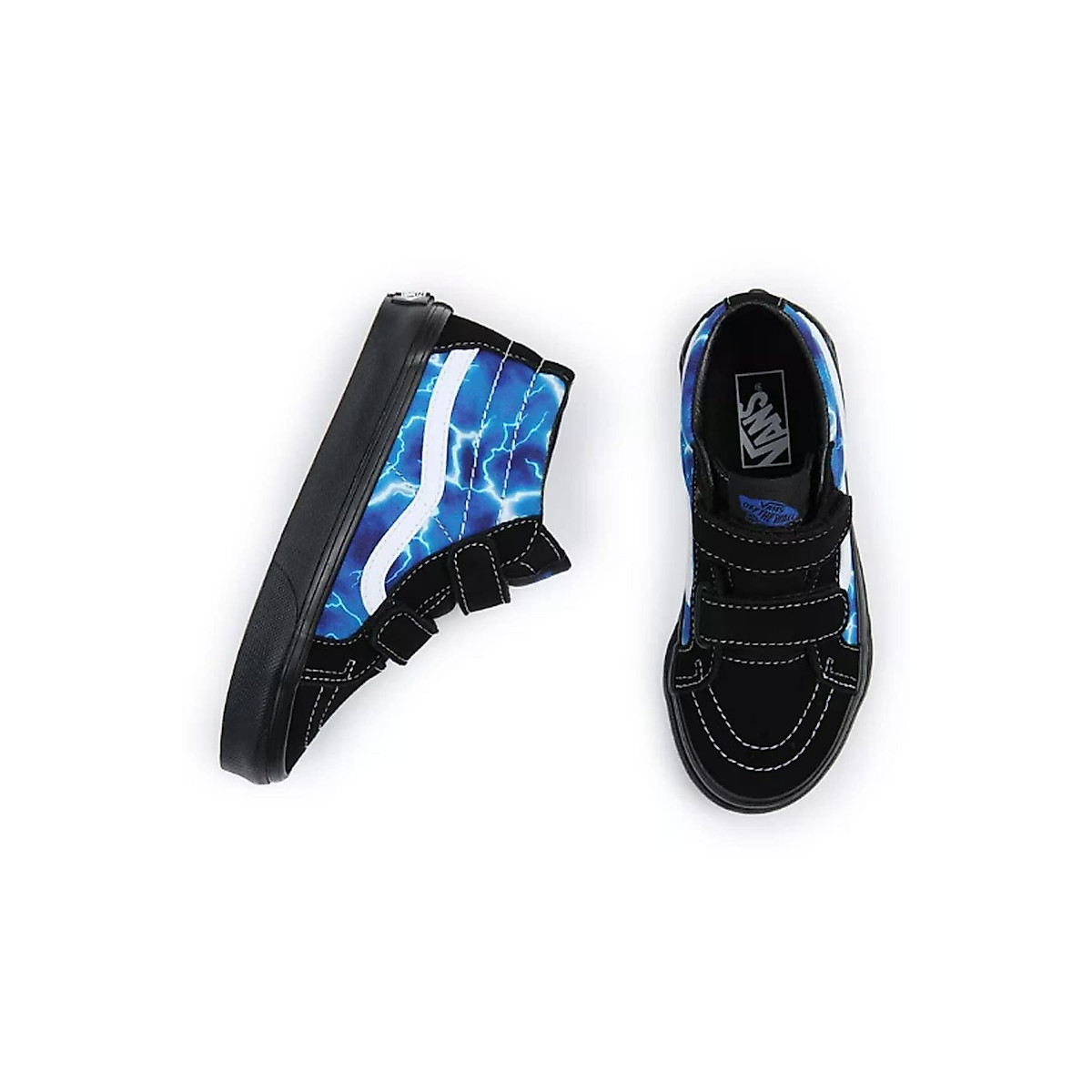 Vans K SK8-MID Reissue V Black/Blue Size : 12