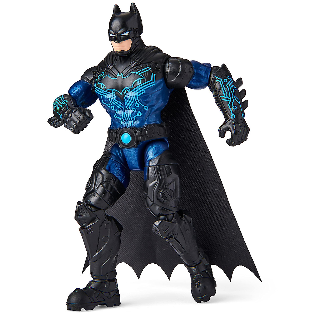 DC Comics Batman 4-inch Bat-Tech Batman and Robin Action Figures with 6 Mystery Accessories, for Kids Aged 3 and up, Amazon Exclusive