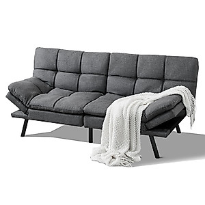 MUUEGM TSF267CH Sofabed, Dark Grey