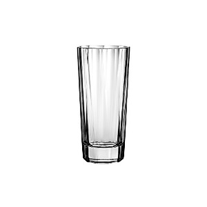 Nude Hemingway Set of 4, Crystal Highball Glasses 10.5 oz, | Lead-Free|, Cocktail Tumblers, Beer, Water, Juice, Iced Tea, Juice Glassware for Home