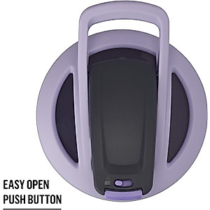 BlenderBottle Strada Sleek Shaker Cup Insulated Stainless Steel Water Bottle with Wire Whisk, 25-Ounce, Flamingo Ombre