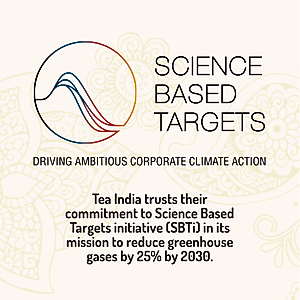 Tea India Orange Pekoe Black Tea Chai Flavorful Blend Of Black Tea & Natural Ingredients Strong Full-Bodied Traditional Indian Caffeinated Tea 216 Round Teabags