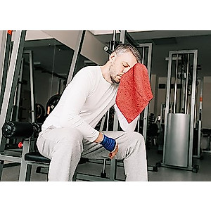 Utopia Towels 12 Pack Cotton Washcloths Set - 100% Ring Spun Cotton, Premium Quality Flannel Face Cloths, Highly Absorbent and Soft Feel Fingertip Towels (Coral)