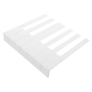 Piano Parts General Musical Instrument Accessories 88Pcs Practical Piano Keytops Piano Replacing Keys Piano Supplies for Musician Replacement Piano Key Keyboard Instrument Accessories Parts