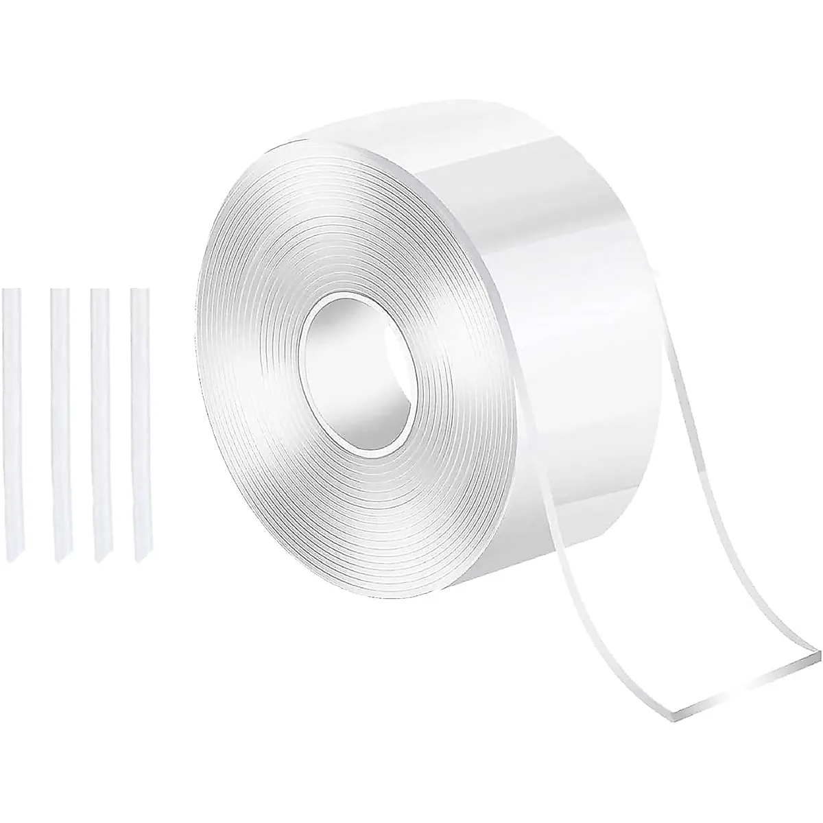 2Pcs Transparent Creative Nano Tape Bubbles, DIY Multiple Play Methods Intellectual Development Nano Tape Kneading Toys, Double Sided Nano Tape Elastic Bubble DIY Craft Kit, Party Supplies, Bubbles