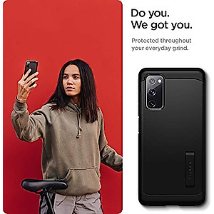 Spigen Tough Armor [Extreme Protection Tech] Designed for Samsung Galaxy S20 FE 5G Case (2020) - Black