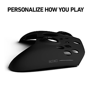 SCUF Instinct Controller Removeable Faceplate Kit - Anti Friction Rings - Xbox Series X, S, Xbox One - Black