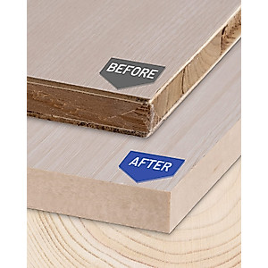 FAKILO Maple Edge Banding, 3/4” X 10ft Roll Real Maple Wood Veneer Edging, Flexible Pre-glued Plywood Edge Banding Strips with Strong Hot Melt Adhesive Iron-on Edgebanding for Furniture Restoration