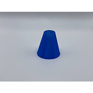 Kreative Dilla Designs KDD Golf Mat Tees, Golf Simulator Tees, Winter Golf Tees (Pack of 10), Blue, Large