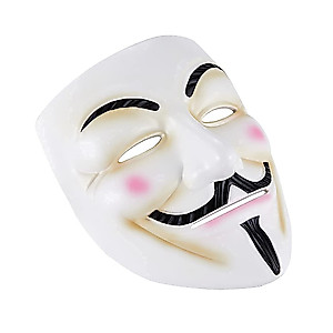 WLPARTY V for Vendetta Quality Mask Anonymous Hacker Masks For Halloween