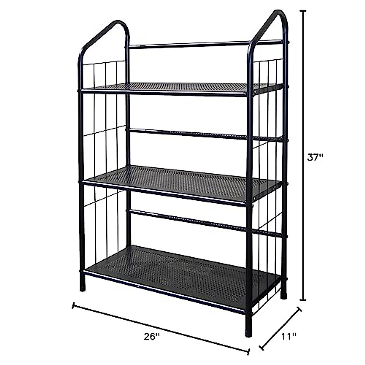 ORE International 3-Tier Metal Book Rack