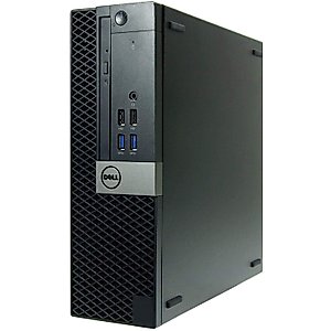 Dell OptiPlex 7050 SFF High Performance Business Desktop Computer, Intel Quad Core i5-6500 up to 3.6GHz, 8GB DDR4, 256GB SSD, WiFi, Optical Drive, HDMI, Windows 10 Professional (Renewed)