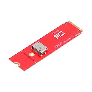 cablecc PCI-E 3.0 M.2 M-Key to Oculink SFF-8612 SFF-8611 Host Adapter for PCIe Nvme SSD 2260