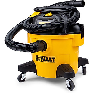 DEWALT DXV06P 6 gallon Poly Wet/Dry Vac, Yellow