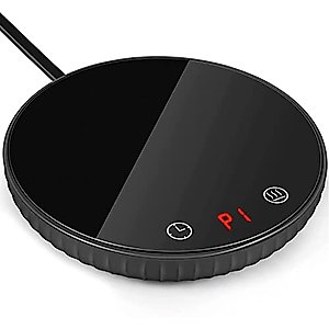 Mug Warmer for Desk, Coffee Mug Warmer, Electric Coffee Warmer with Auto Shut Off, 2 Temperature Setting Smart Cup Warmer with Timer for Heating Coffee, Beverage, Milk, Tea and Hot Chocolate
