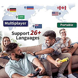 5T Retro Game Console HDD with 60649 Video Games+58 AAA PC Games, 82 Emulator Console, 3 Game System for Win 8.1/10/11 Plug and Play, Up to 6GB/s, 2 Wireless Controllers