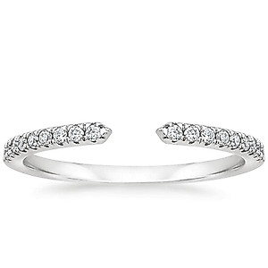 Love Band 1 MM Moissanite Matching Comfort Fit Band Colorless Moissanite Engagement Ring Wedding Band Silver Solitaire Vintage Antique Anniversary Diamond Moissanite Ring Vintage Gift (7)