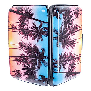 EZ LIFE PRODUCTS Credit Card Holder Small Credit Card Wallet Slim RFID Metal Card Holder Wallet Business Card Case ID Case for Women Men