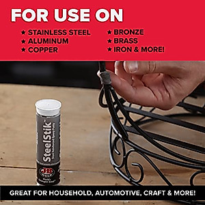 J-B Weld 8267 SteelStik Steel Reinforced Epoxy Putty Stick - 2 oz.