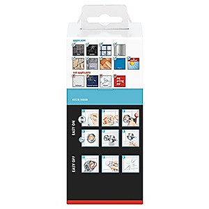 tesa Smooz No Drill, Wall Mounted Spare Bathroom Toilet Roll Holder, Chrome-Plated Metal, Removable Adhesive Glue Technology