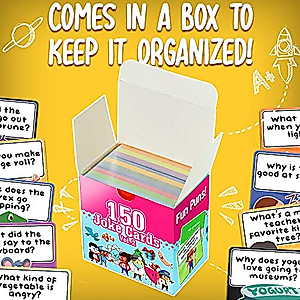 150 Joke Cards for Kids Vol.2 - Lunchbox Notes - Inspirational Motivational Cards for Children - Jokes and Puns for Boys and Girls - Great for Parties, Schools, Bake Sales, Picnics