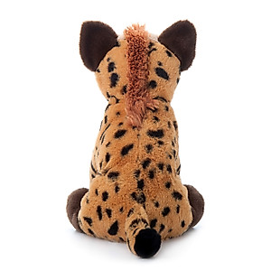 The Petting Zoo Hyena Stuffed Animal, Gifts for Kids, Wild Onez Zoo Animals, Hyena Plush Toy 12 inches