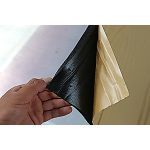 SOOMJ Heat Shield, Sound Deadening Material, Car Sound deadening mat, Engine Insulation Foam with Aluminum Sheet 1100(AA)