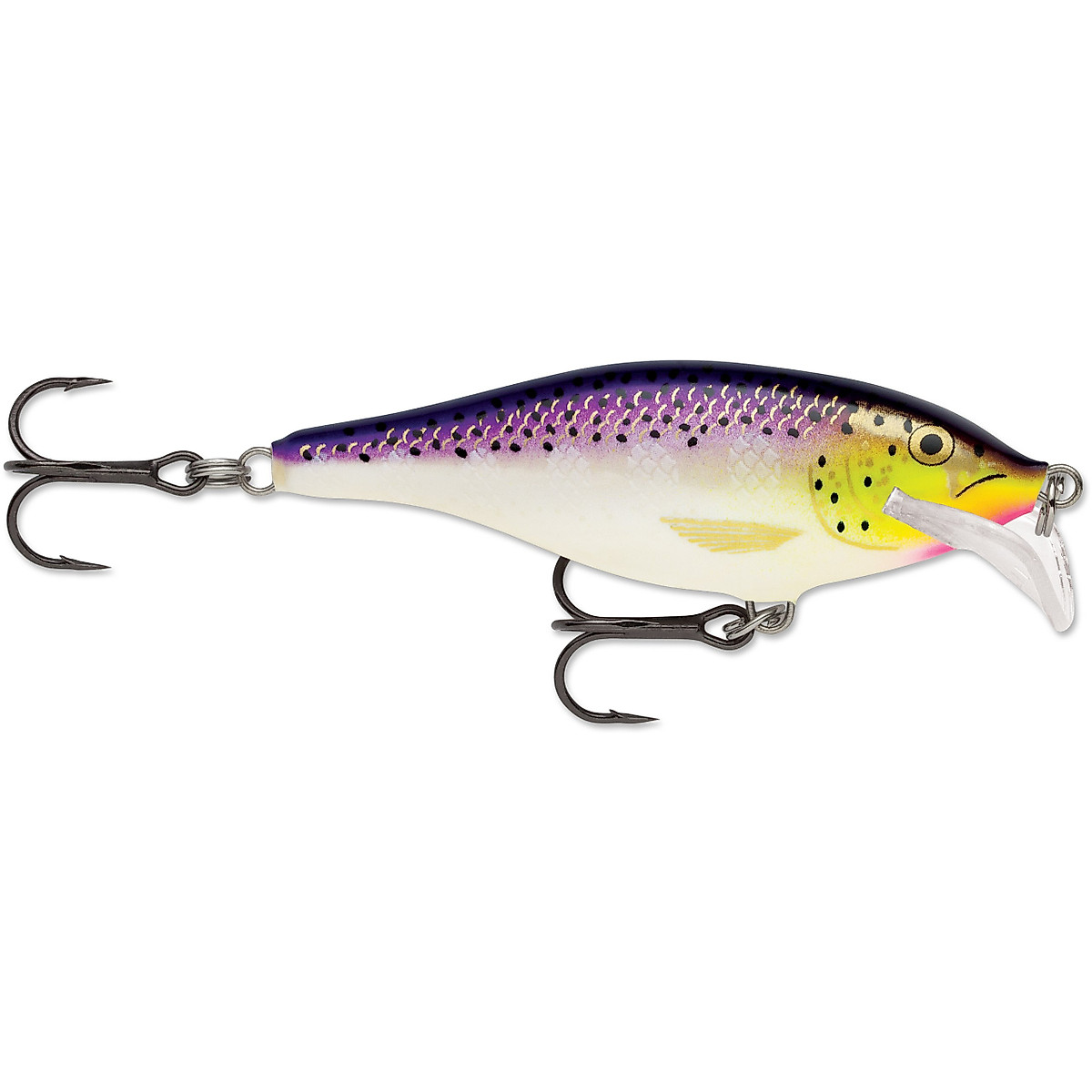 Rapala Scatter Rap Shad Lure, Purpledescent, 7cm