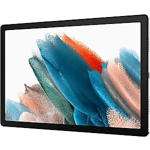 SAMSUNG Galaxy Tab A8 Android WiFi Tablet, 10.5'' Touchscreen (1920x1200) LCD Screen, 32GB Storage, Bluetooth, Android 11 OS, Silver with Accessories