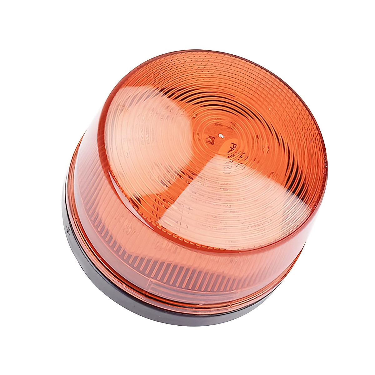 Blue Strobe Beacon Light,Lelukee 2pcs DC 12V Flashing Light Rainproof Blue Led Alarm Signal for Field Work Snowplow Outdoor Work Home Security System Etc. (Blue)