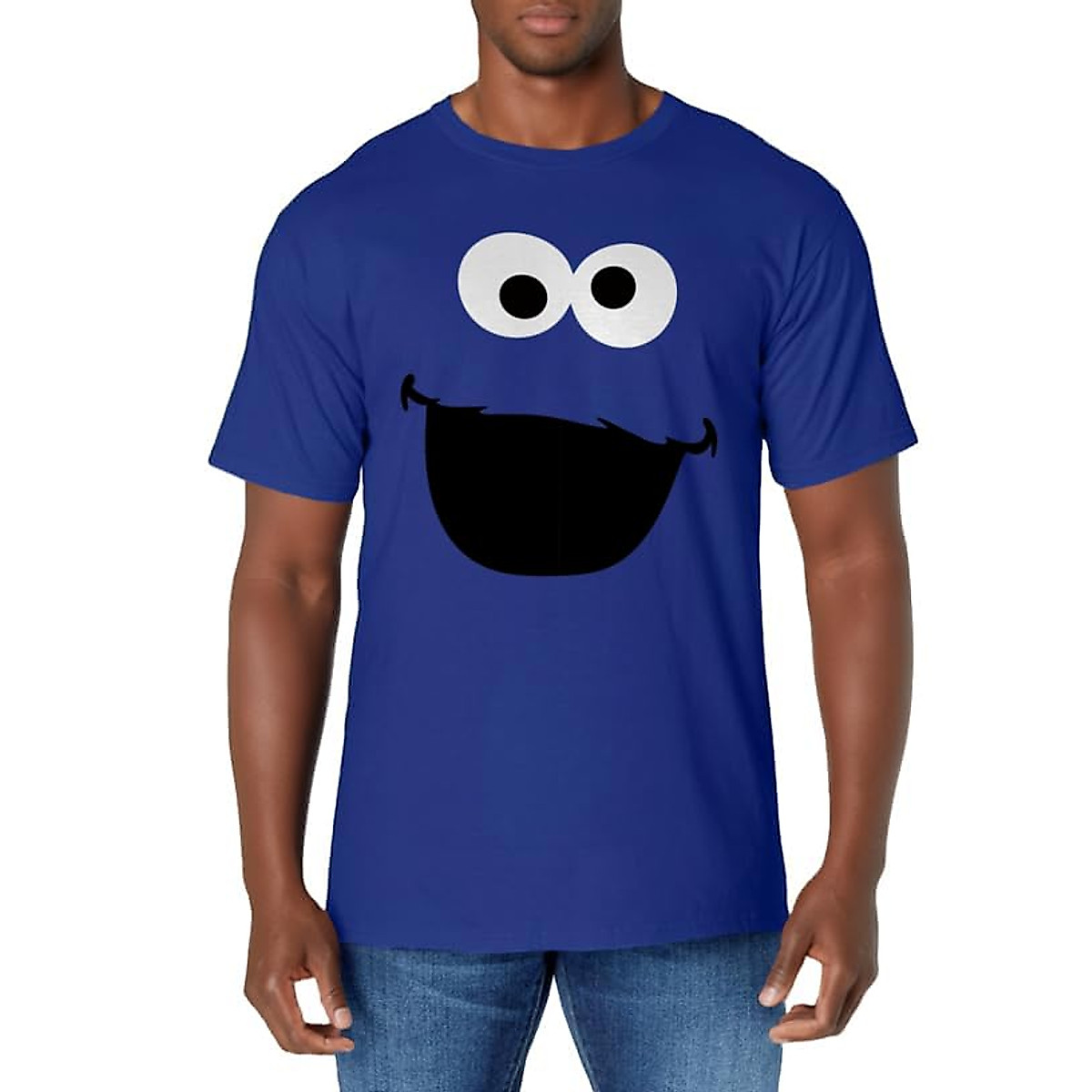 Sesame Street Cookie Monster Face T-Shirt