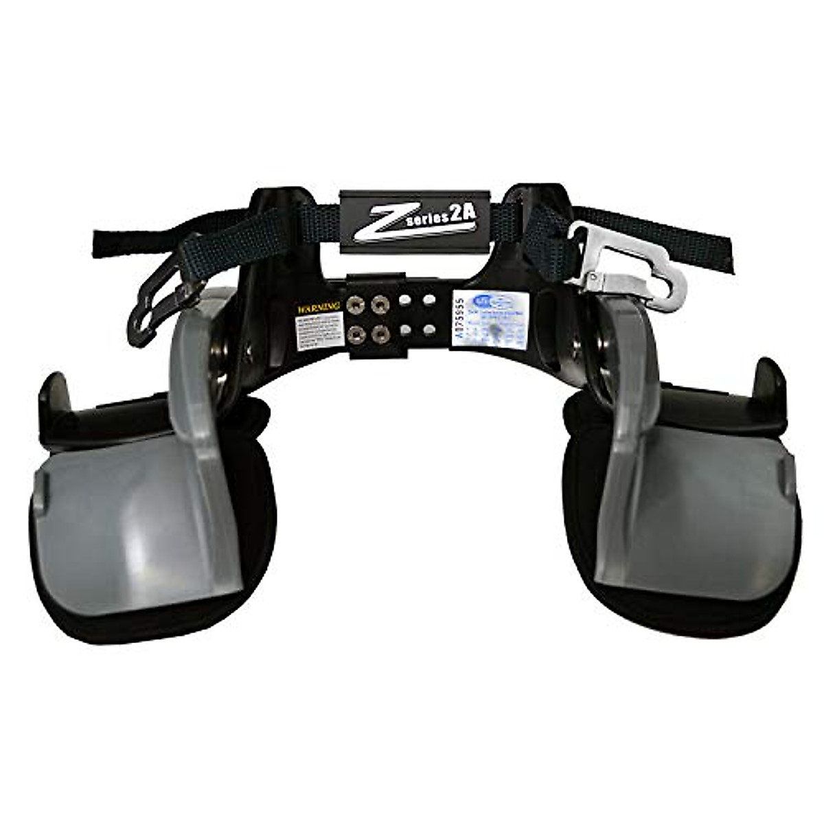 Z-Tech Series 2A SFI 38.1 Head and Neck Restraint Certified Black/Gray One Size Fits All