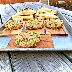 Case of 50 Small 3.5x7" Cedar Grilling Planks Plate Size - Restaurant Quantity