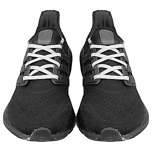 Endoto Shoelaces Replacement Flat Laces for Adidas Ultraboost 19/20/21/22/23 1.0/2.0/3.0/4.0/5.0 Sneaker Shoes(Color:White,Size:35Inch)