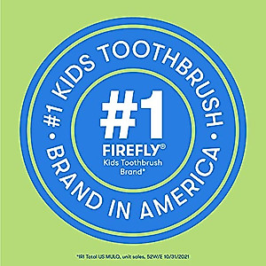 FIREFLY First Firefly Training Light Up Toothbrush, Baby Shark, Yellow