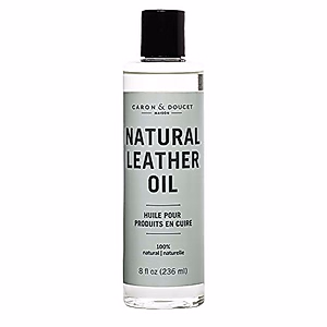 CARON & DOUCET - 100% Natural Leather Oil & Conditioner to Repair & Restore; Shoes, Boots, Couches, Car Seats, Purses, Jackets, Saddles & Tacks