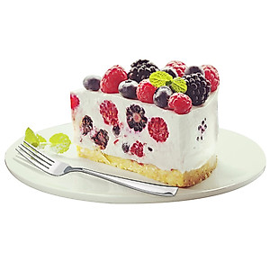 HOMMP 16-Piece Stainless Steel Dessert Spoons