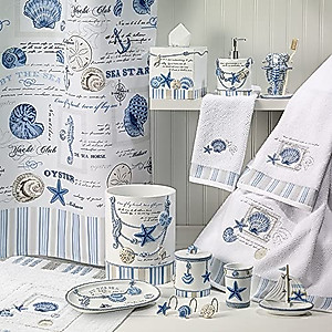 Avanti Linens - Vanity Tray, Countertop Accessories, Sea Inspired Home Decor (Island View Collection)