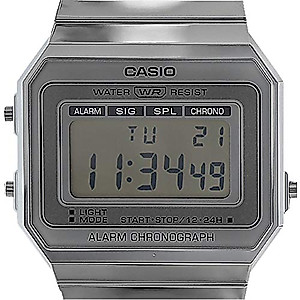 G-Shock Casio Vintage A700WM-7AVT Silver One Size