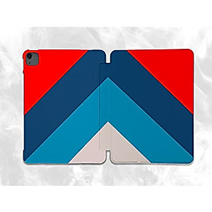 Cute Geometric Lines Painting case Compatible with iPad Mini Air Pro 7.9 8.3 9.7 10.2 10.9 11 12.9 inch Pattern Cover New 2022 2021 Trifold Stand 3 4 5 6 7 8 9 Generation 351 (10.2" 7/8/9 gen)