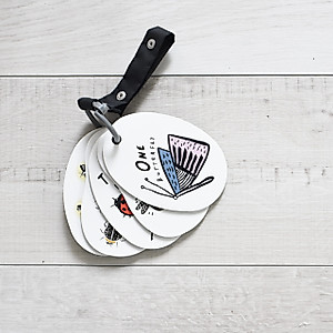 Wee Gallery Stroller Cards - I See Bugs to Count - Counting Numbers Travel Activity for Babies, Toddlers, with Snap on Strap for Walks, Car Seat, Bag, Stroller